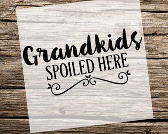 Spoiled decal | Etsy