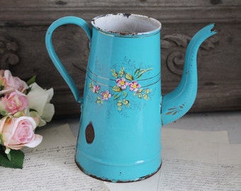 Enamel coffee pot | Etsy