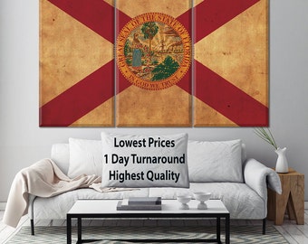 Florida state flag | Etsy