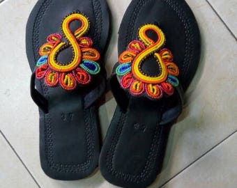 African sandals | Etsy