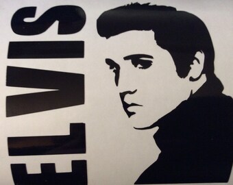 Elvis silhouette | Etsy