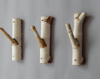 Tree branch hanger | Etsy