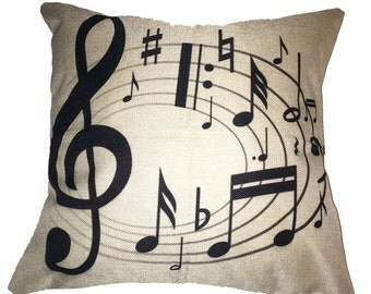 Music pillow | Etsy