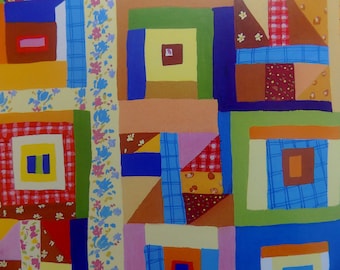 Family tree quilt | Etsy