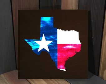 Rustic texas flag | Etsy