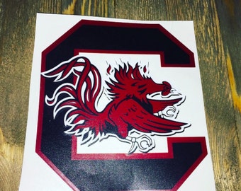 Gamecocks decal | Etsy