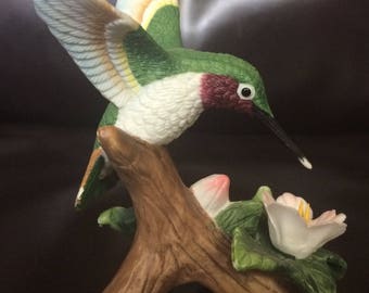 Hummingbird figurine | Etsy