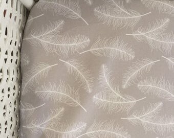 PDF Pattern for Geometric Modern Cot Crib Patchwork Quilt in