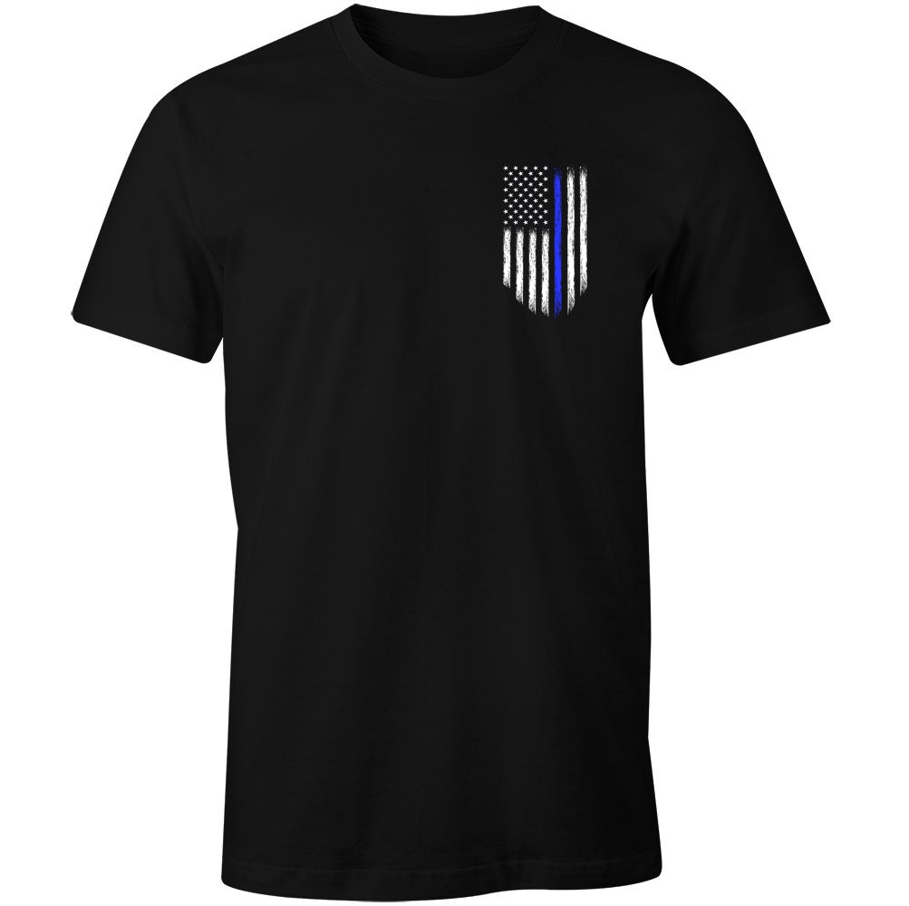 Thin Blue Line Shirt Police USA Flag Shirt Police Lives Matter