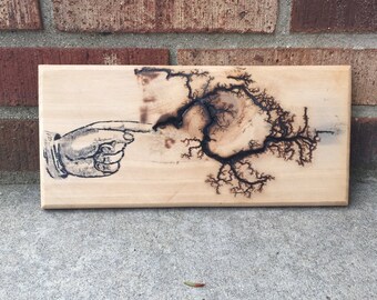 Pointing finger sign | Etsy