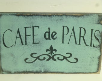 Cafe de paris | Etsy