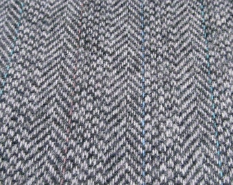 Plaid wool fabric | Etsy