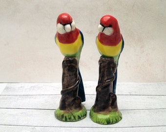 Unique red bird figurine related items | Etsy