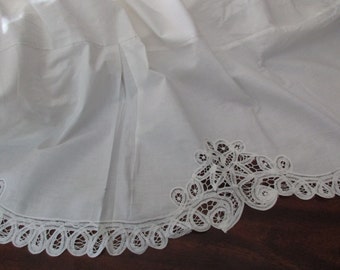 Ruffled bed skirt | Etsy