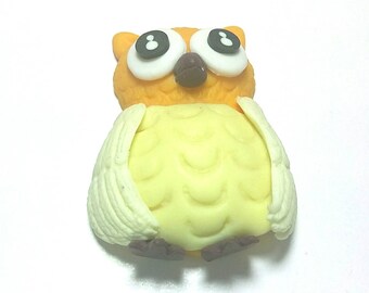 Polymer clay owl | Etsy