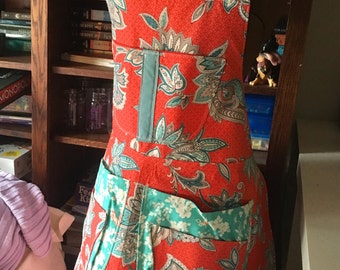 Gathering apron | Etsy