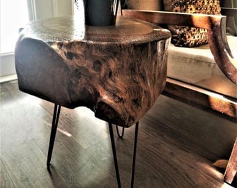 Tree stump table | Etsy
