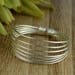 Chai Ring Sterling Silver Filled Wire Wrapped Ring with Hand