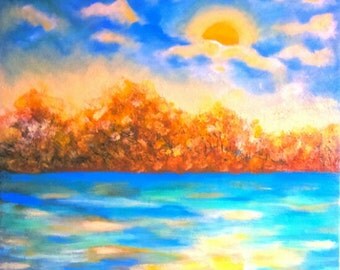 Square canvas art | Etsy