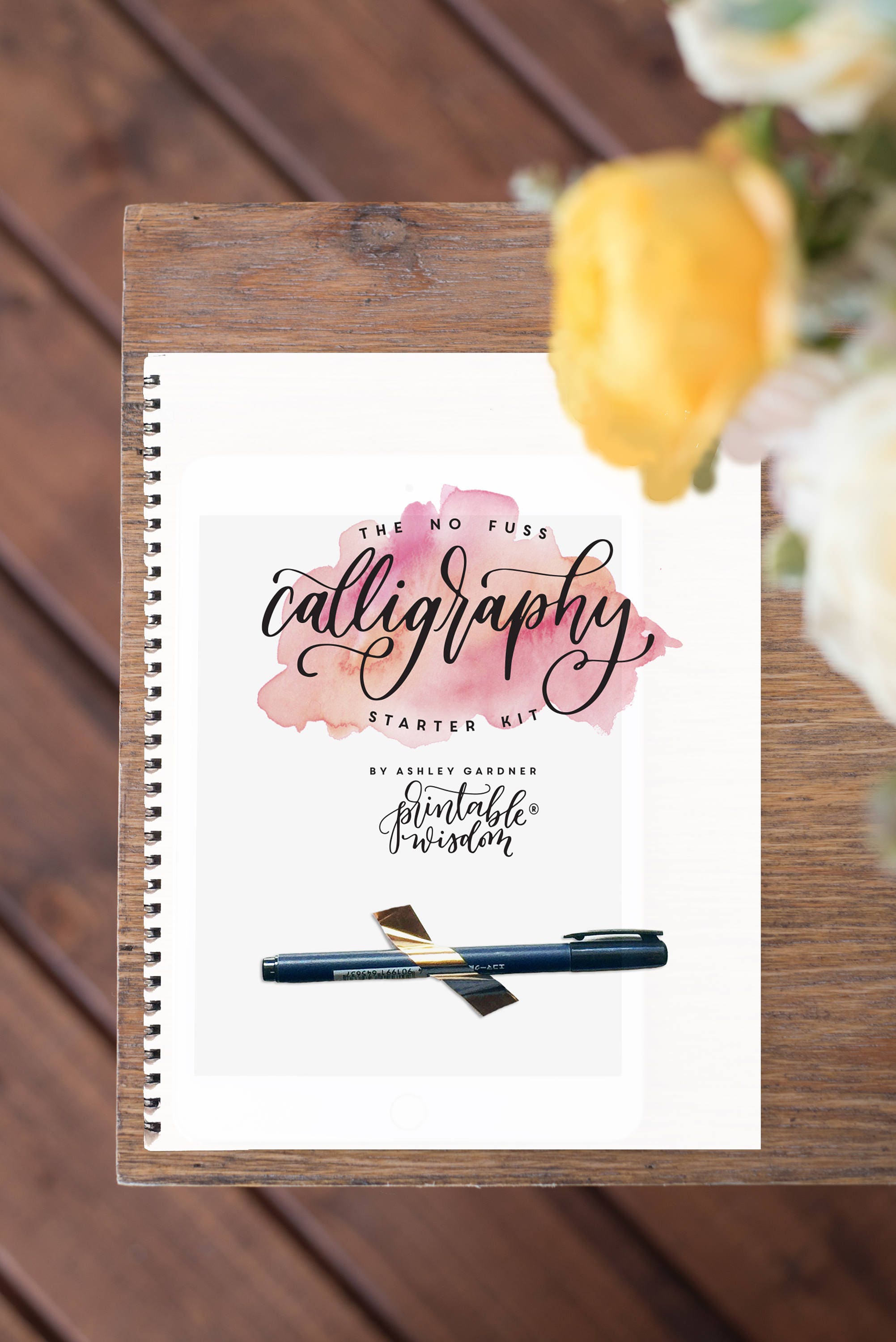Calligraphy Starter Kit Printable Wisdom learn Calligraphy