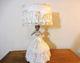Victorian lady lamp | Etsy