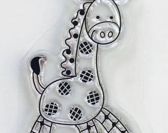 Giraffe stamp | Etsy