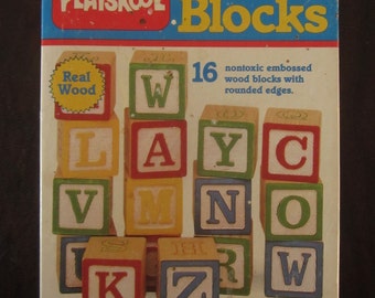 Playskool blocks | Etsy