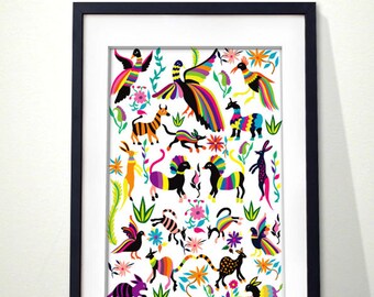 Otomi print | Etsy