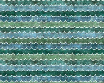 Ocean wave fabric | Etsy