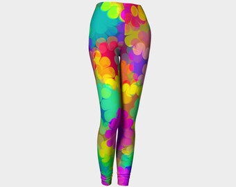 Psychedelic leggings | Etsy