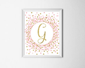 Initial letter g | Etsy