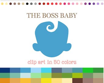 Boss baby clip art | Etsy
