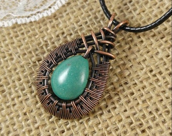 Copper wire weave | Etsy