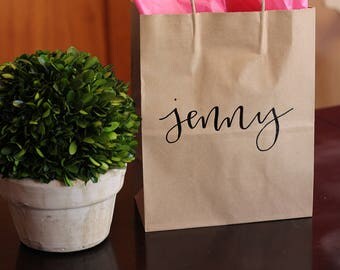 Gold party bags | Etsy