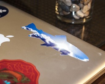 Fly fishing decal | Etsy