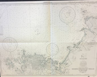 Victoria harbour | Etsy