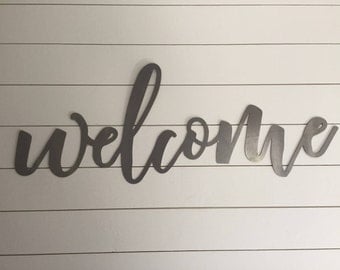 Welcome sign | Etsy