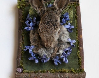 Whimsical rabbit | Etsy