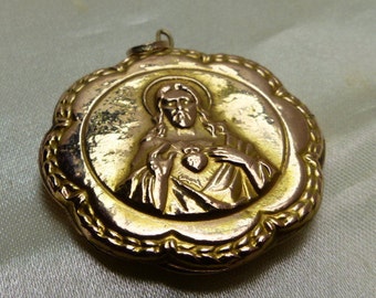 Religious medallion | Etsy