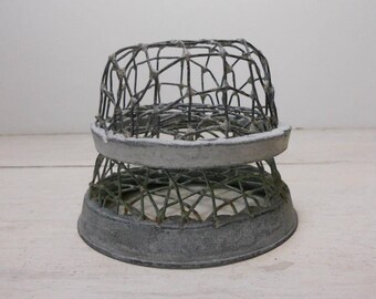 Wire flower pot | Etsy