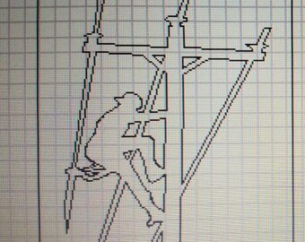 Lineman decal | Etsy