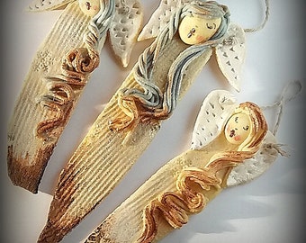 Salt dough angel | Etsy