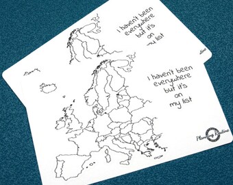 Kids world map | Etsy