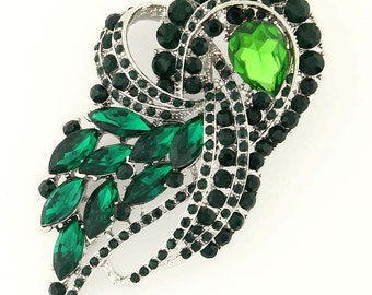 Emerald green sash | Etsy