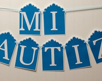 Mi bautizo banner | Etsy