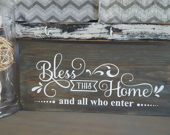 Bless this home | Etsy