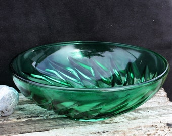 Vintage cut glass | Etsy