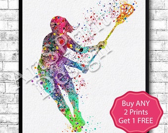 Girls lacrosse | Etsy