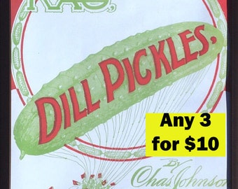 Pickle sign | Etsy