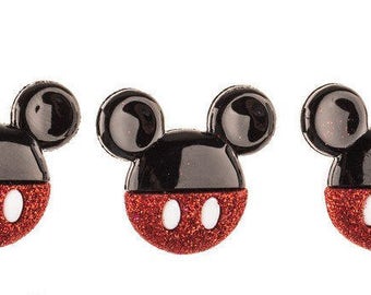 Mickey mouse buttons | Etsy